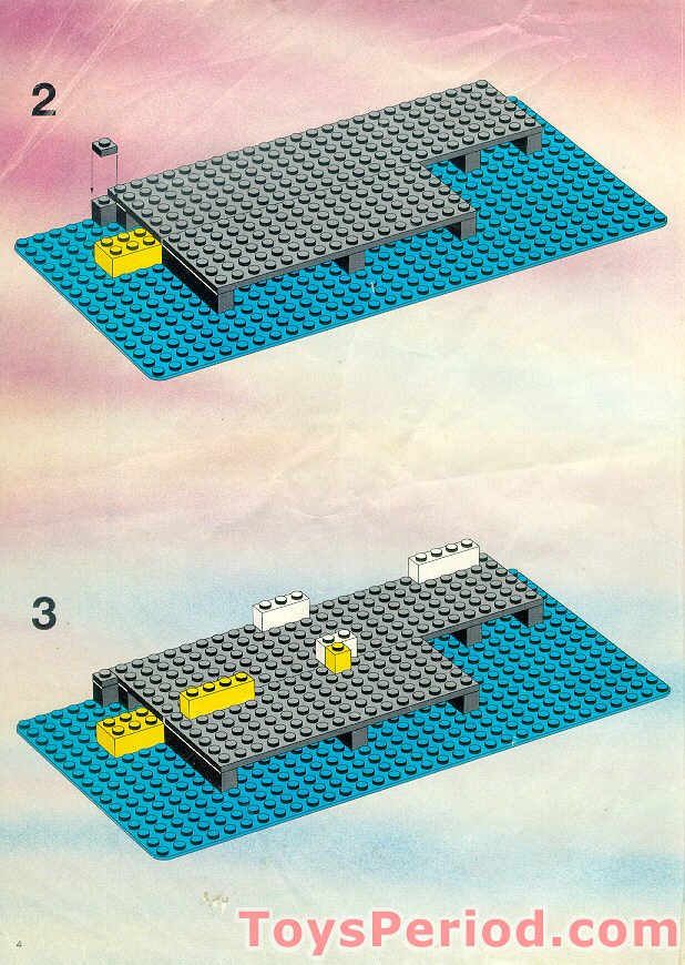 LEGO 6267 Lagoon Lock-Up Instructions and Parts List