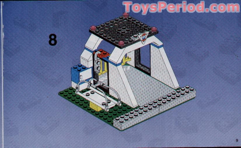 LEGO 6435 Coast Guard Hq Instructions and Parts List