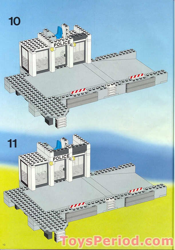 LEGO 6540 Pier Police Instructions and Parts List