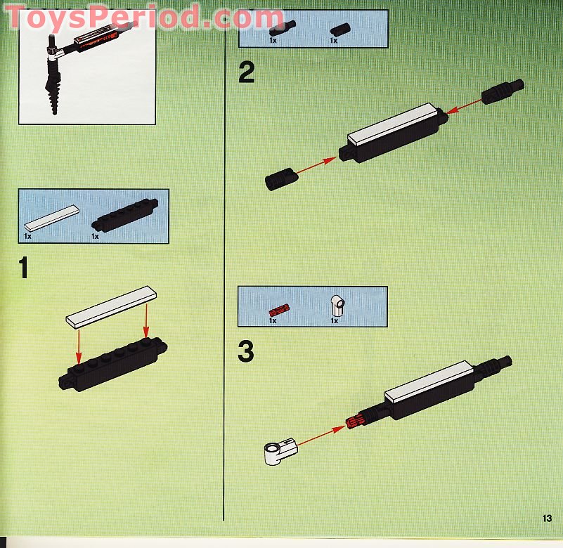 LEGO 7693 Etx Alien Strike Instructions and Parts List
