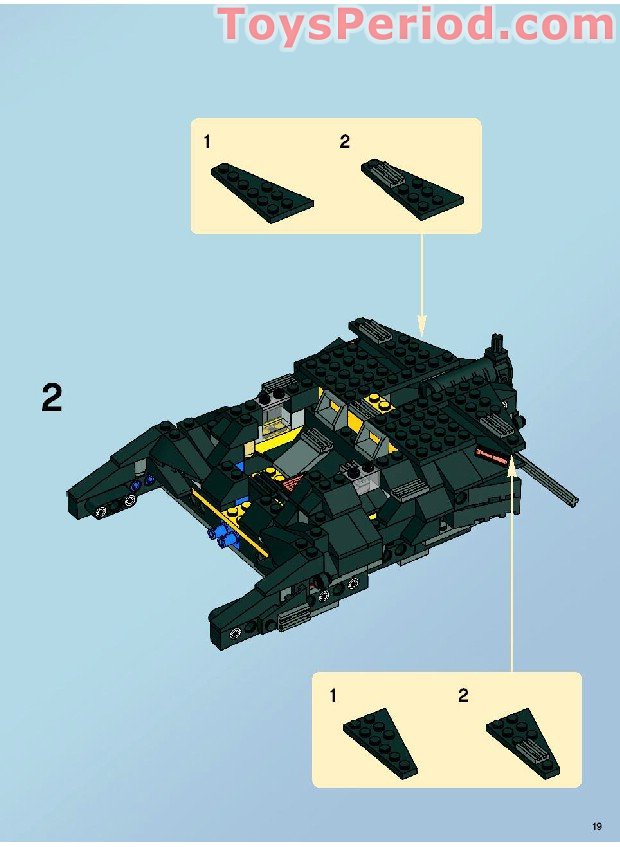 LEGO 7888 The Tumbler: Joker's Ice Cream Surprise Instructions and ...