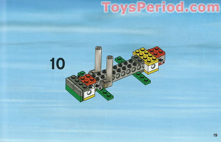 LEGO 7992 Container Stacker Instructions and Parts List