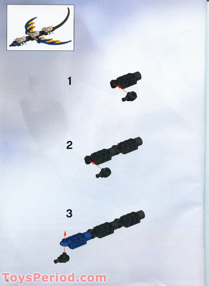 LEGO 7021 Viking Double Catapult Versus Armored Ofnir Dragon ...