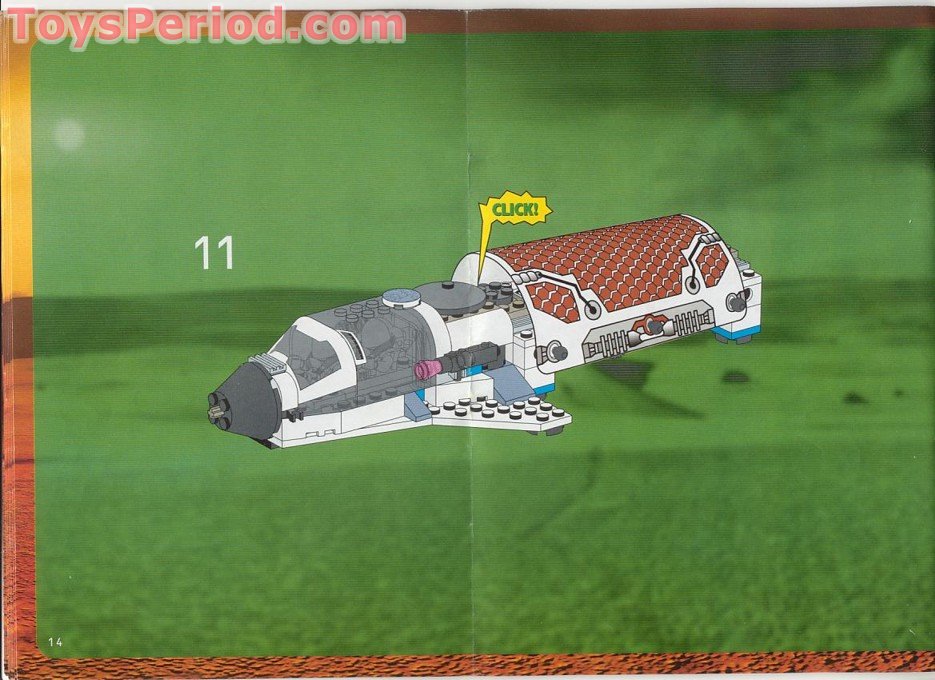 LEGO 7315 Solar Explorer Instructions and Parts List