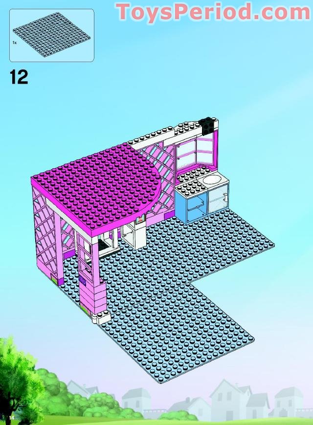 LEGO 7586 Sunshine Home Instructions and Parts List