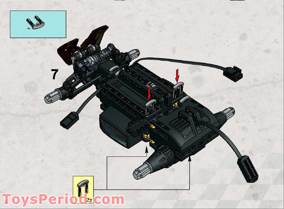 LEGO 8675 Outdoor Challenger Instructions and Parts List