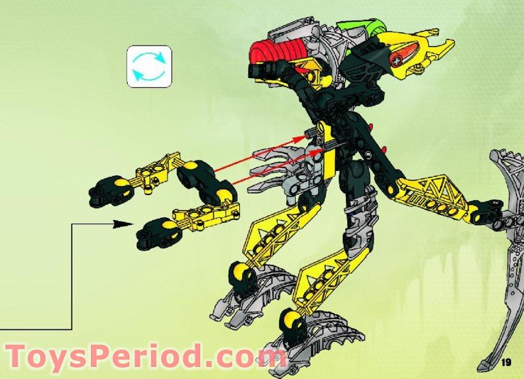 LEGO 8696 Bitil Instructions and Parts List