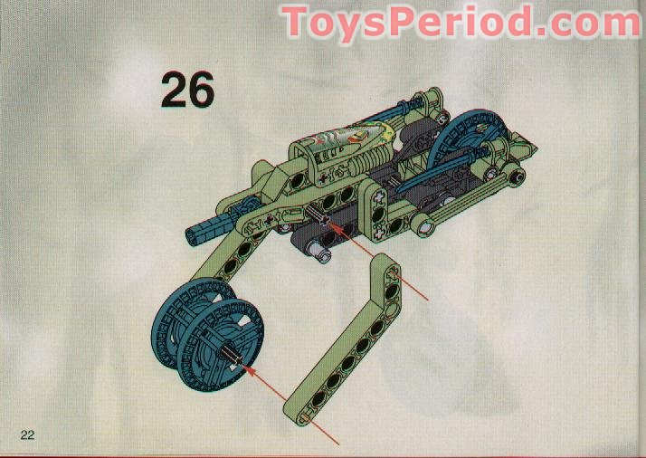 LEGO 8509 Swamp Instructions and Parts List