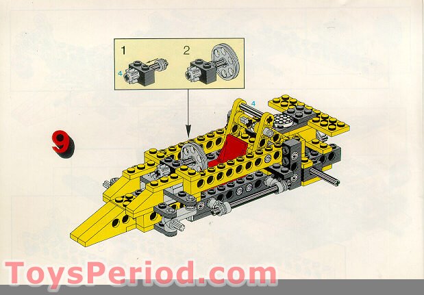 LEGO 8830 Rally 6-Wheeler Instructions and Parts List