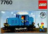LEGO 7760 Diesel Shunter Locomotive, 12v Instructions and Parts List