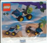 LEGO 4524-10 Advent Calendar 2002, Creator (Day9) Space Buggy Set Parts ...