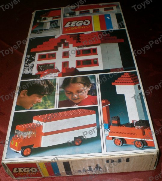 LEGO 044-1 Basic Building Set Parts List