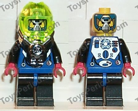 LEGO 6180 Hydro Search Sub Instructions and Parts List