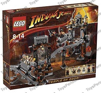 LEGO 7199 Temple of Doom Set Parts List