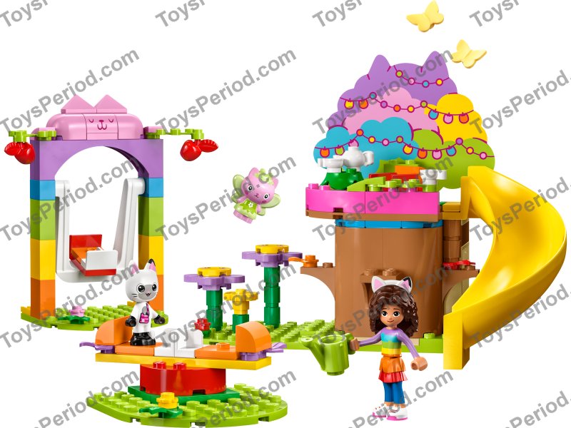 LEGO 10787 Kitty Fairy's Garden Party Set Parts List