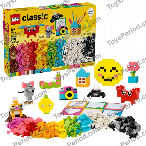 LEGO 11042 Creative Happy Box Set Parts List