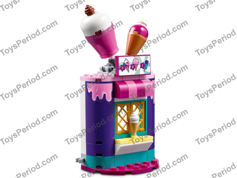 LEGO 41687 Magical Funfair Stalls Set Parts List