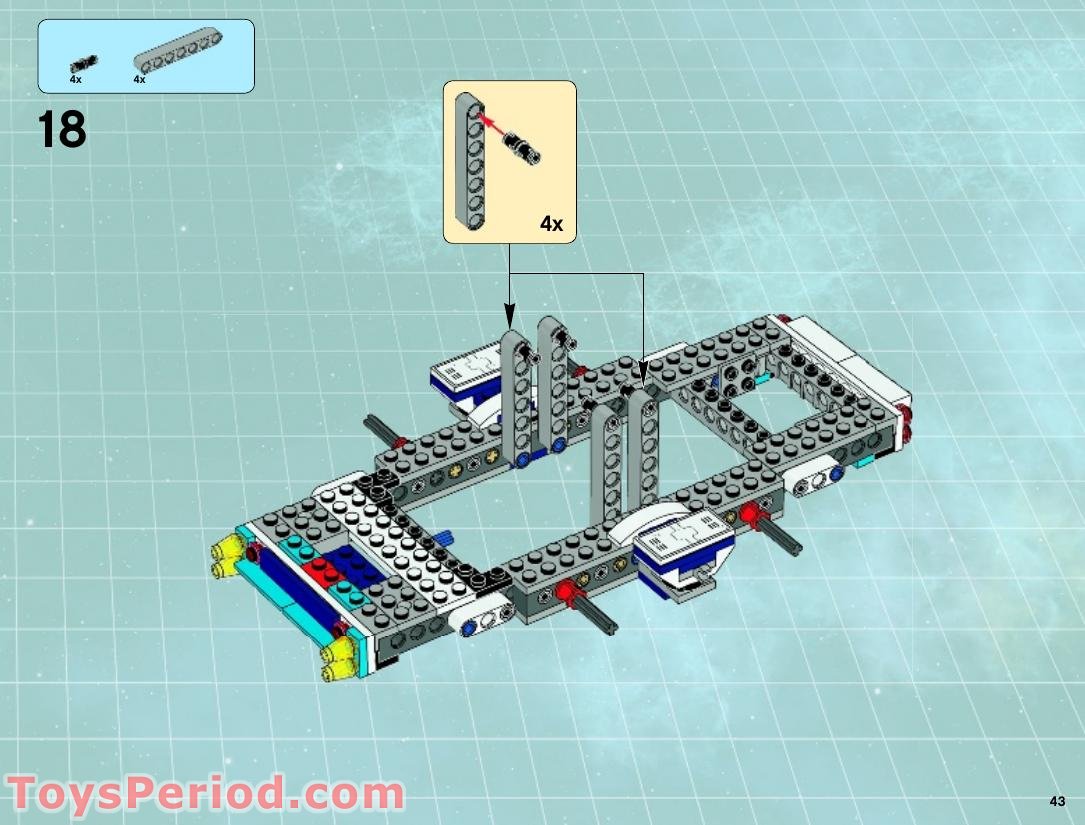 LEGO 70709 Galactic Titan Instructions and Parts List