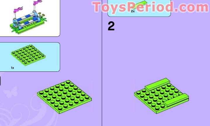 LEGO 3189 Heartlake Stables Instructions and Parts List