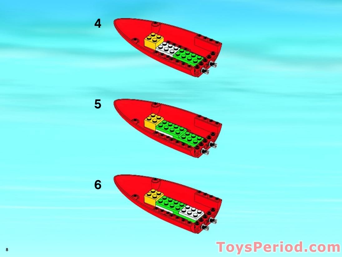 LEGO 3182 Airport Instructions and Parts List