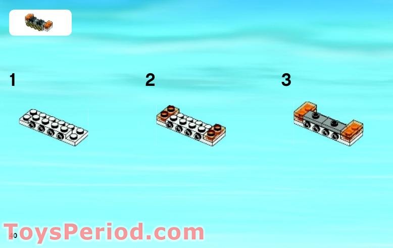 LEGO 4434 Tipper Truck Instructions and Parts List