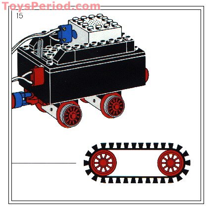 LEGO 138 Electronic Train - Forward, Backward and Stop Instructions and ...