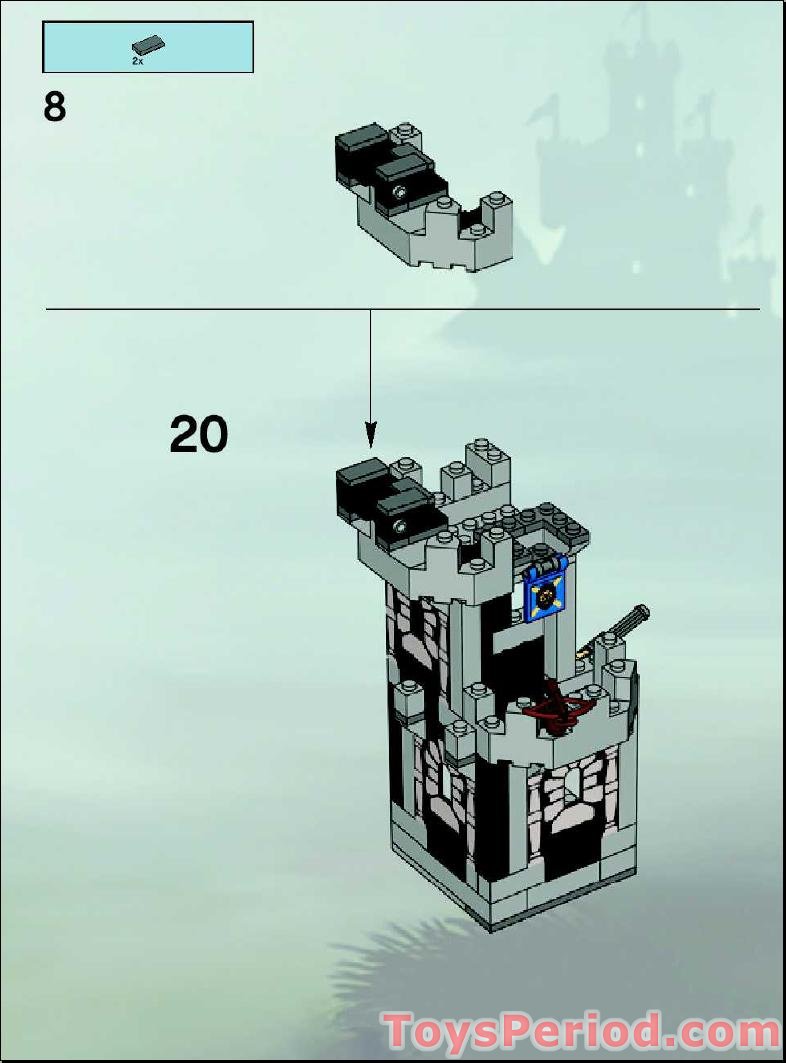 LEGO 10176 Royal King's Castle Set Parts Inventory and Instructions ...