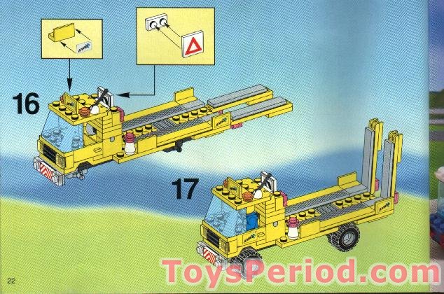 LEGO 2140 ANWB Roadside Assistance Crew Instructions and Parts List