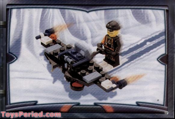 LEGO 4742 Chill Speeder Instructions and Parts List