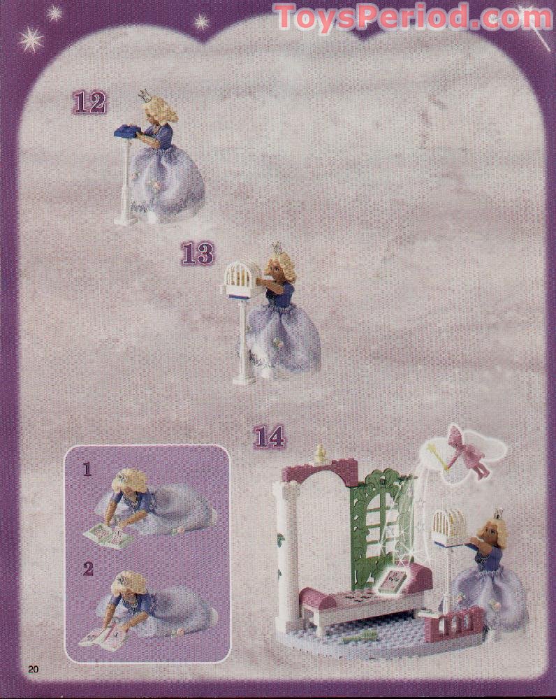 LEGO 5808 The Enchanted Palace Instructions and Parts List