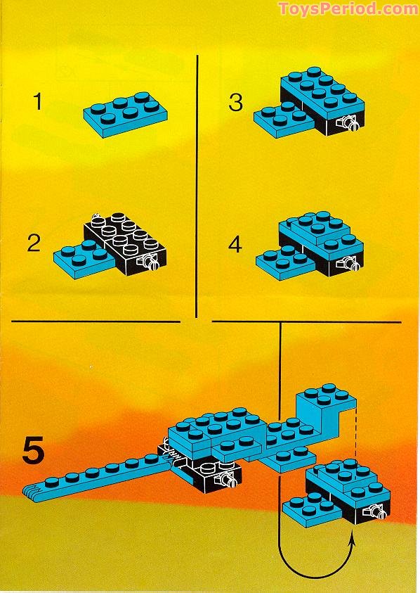 LEGO 6055 Prisoner Convoy Instructions and Parts List