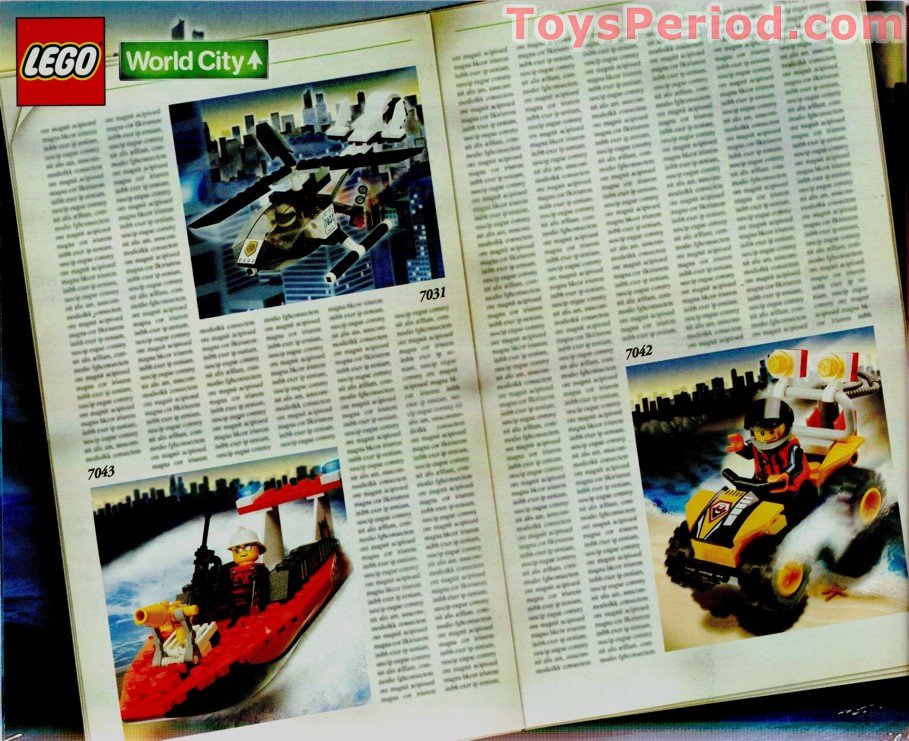 LEGO 7046 Fire Command Craft Set Parts Inventory and Instructions ...