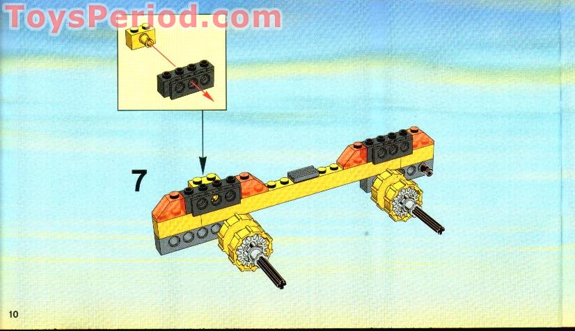 LEGO 7243 Construction Site Instructions and Parts List