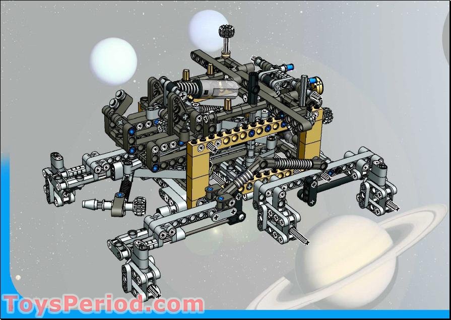 LEGO 7471 Mars Exploration Rover Instructions and Parts List