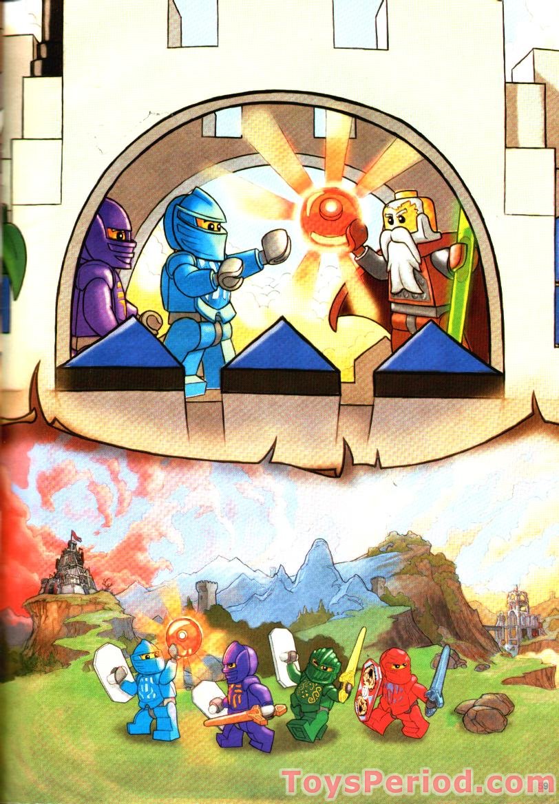 LEGO 8780 Citadel of Orlan Instructions and Parts List