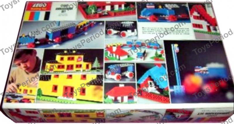 LEGO 080-2 Ambassador Set Instructions and Parts List