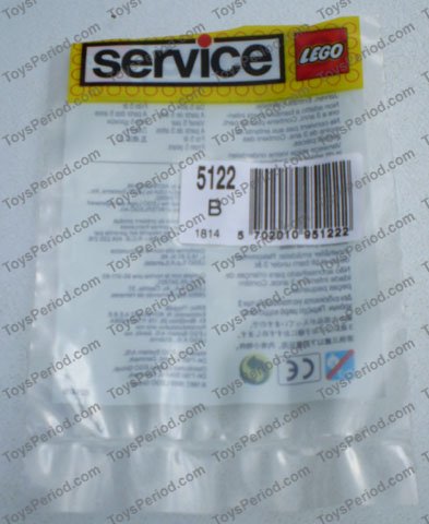 LEGO 5122 Pirate Accessories Set Parts Inventory and Instructions ...