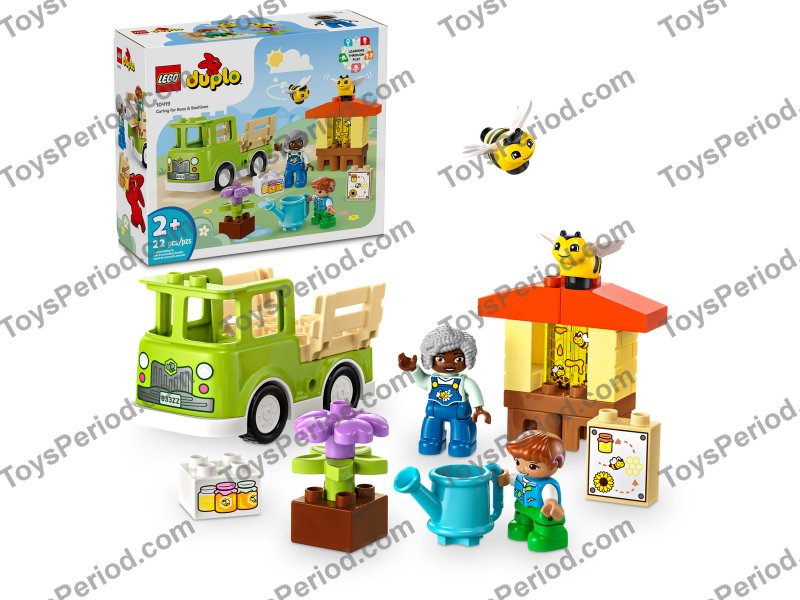 LEGO 10419 Caring for Bees & Beehives Set Parts List