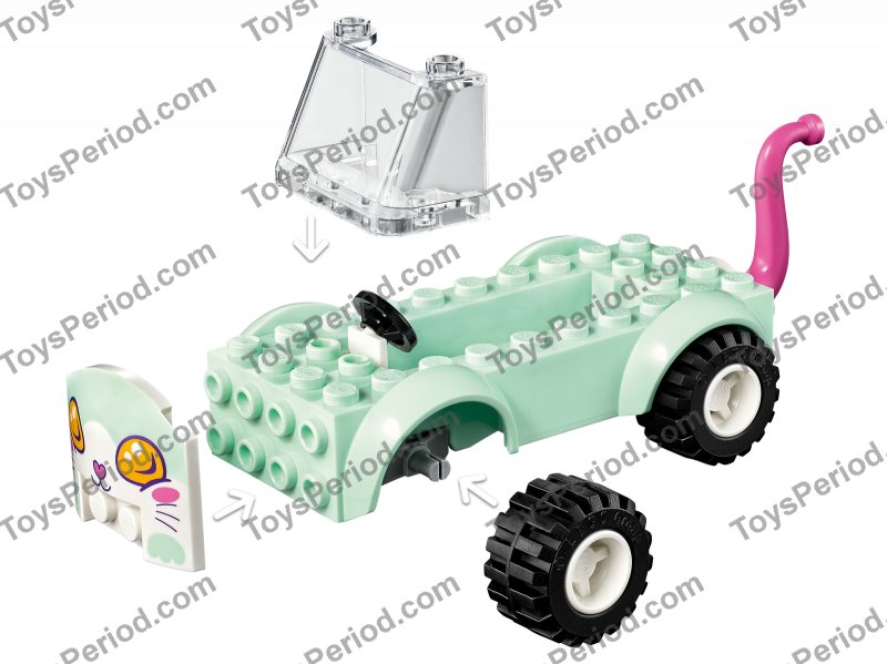 LEGO 41439 Cat Grooming Car Set Parts List