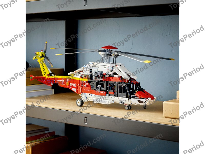 LEGO 42145 Airbus H175 Rescue Helicopter Set Parts List