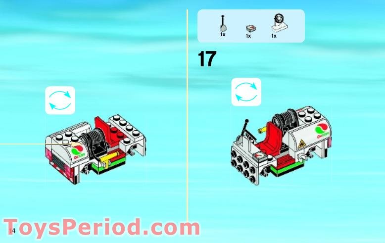 LEGO 60022 Cargo Terminal Instructions and Parts List