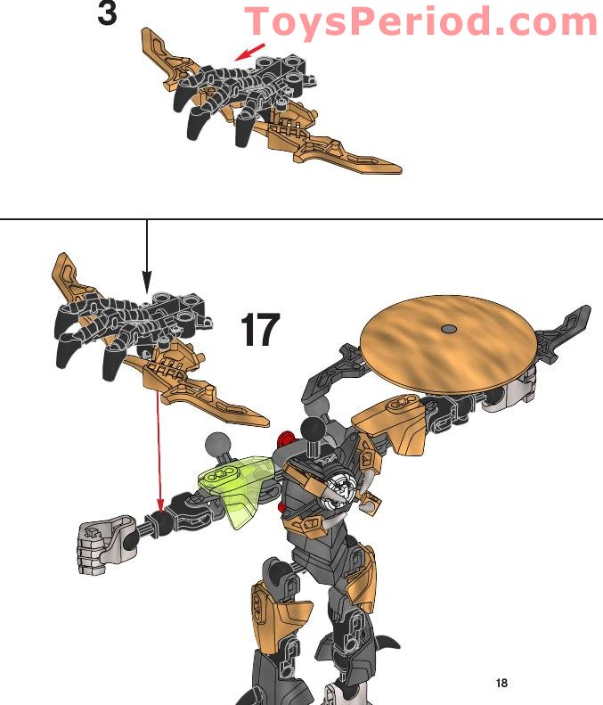 LEGO 44002 Rocka Instructions and Parts List