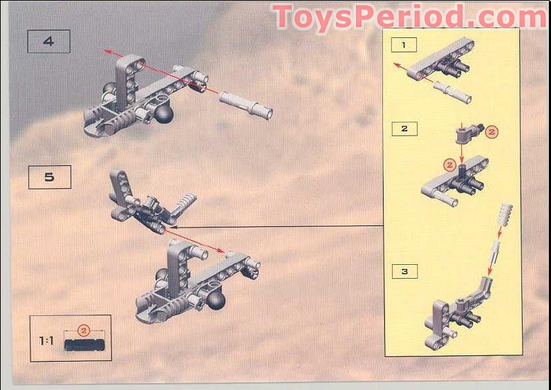 LEGO 10023 Bionicle Master Builder Set Instructions and Parts List