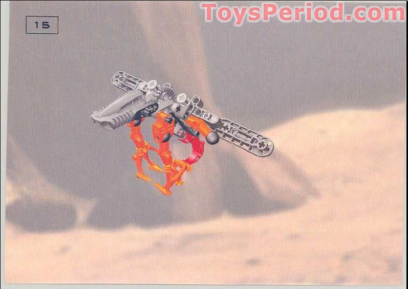 LEGO 10023 Bionicle Master Builder Set Instructions and Parts List