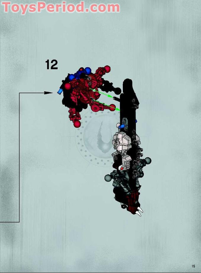 LEGO 10204 Vezon and Kardas Instructions and Parts List