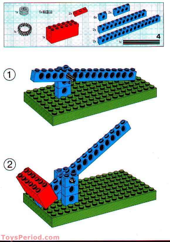 LEGO 1031 Building Instructions for Set 1030 Instructions and Parts List