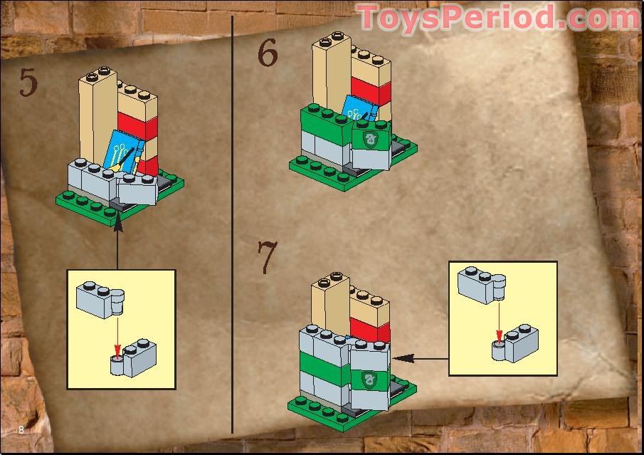 LEGO 4726 Quidditch Practice Set Parts Inventory and Instructions ...