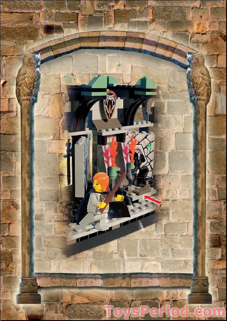 LEGO 4730 Chamber of Secrets Instructions and Parts List