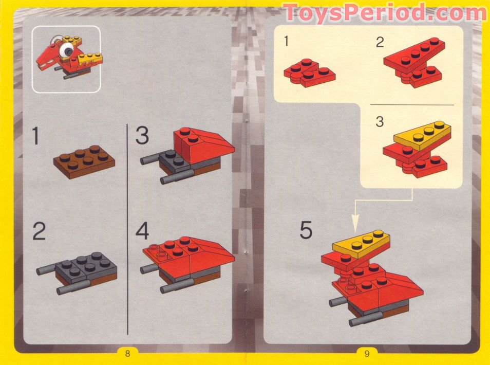 LEGO 4349-3 Wild Pod (Toy Fair Nuernberg Promotion) Instructions and ...