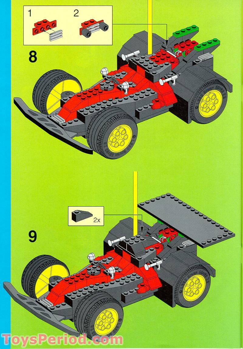 LEGO 5600 Radio Control Racer Instructions and Parts List